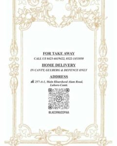 La Cornucopia Menu 2024 | Prices | Contact Number